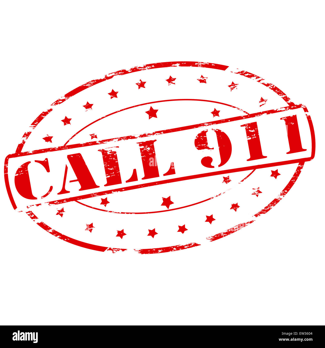 Rubber stamp with text call nine one one inside, illustration Stock ...