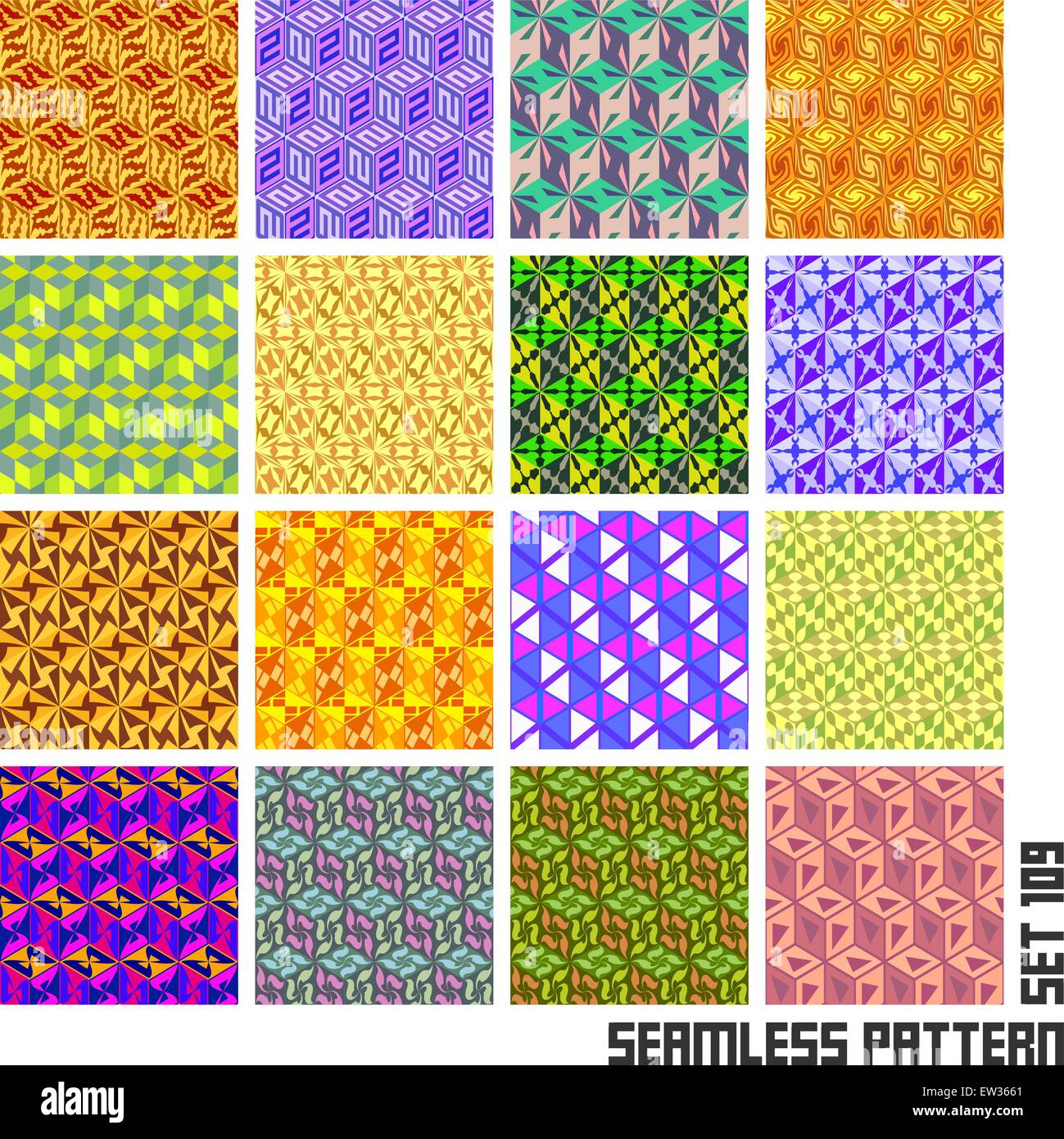 Seamless pattern. Abstract background. Great collection Stock Vector ...