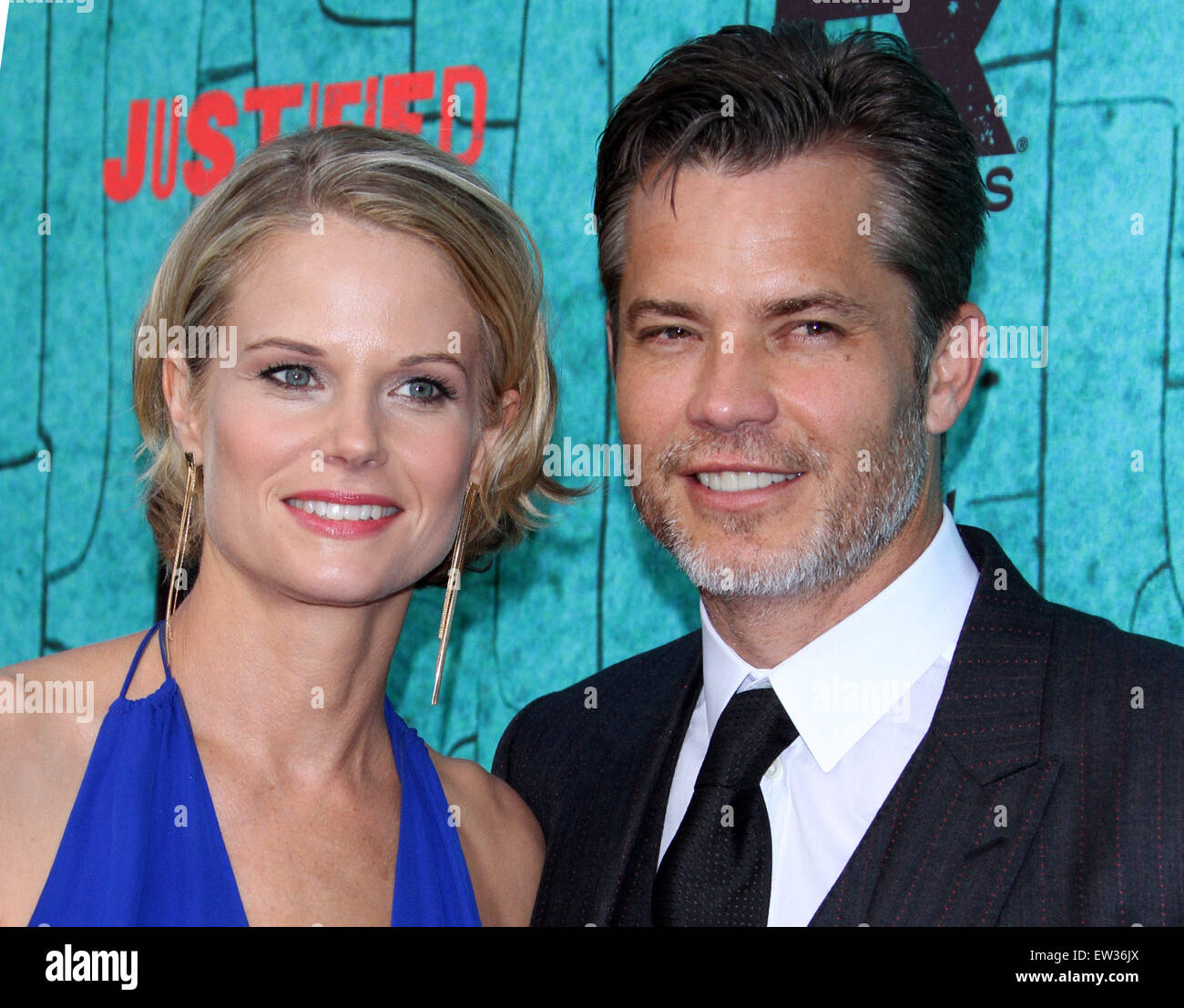 FX "Justified" Series Finale Event held at Ricardo Montalban Theatre Featuring: Joelle Carter ...