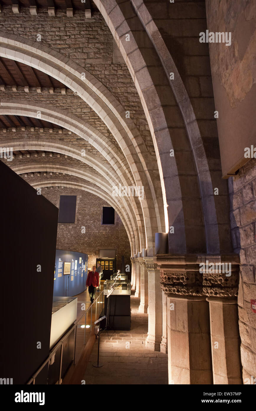 Spain, Barcelona, the History of the City Museum - MUHBA, Salo del ...