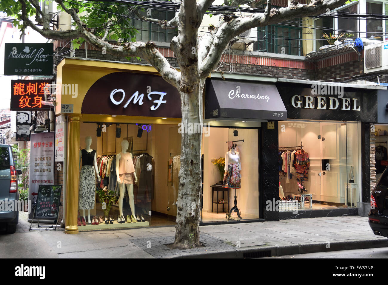 Old Shanghai Fashion and Street Market The French Concession Luwan and ...