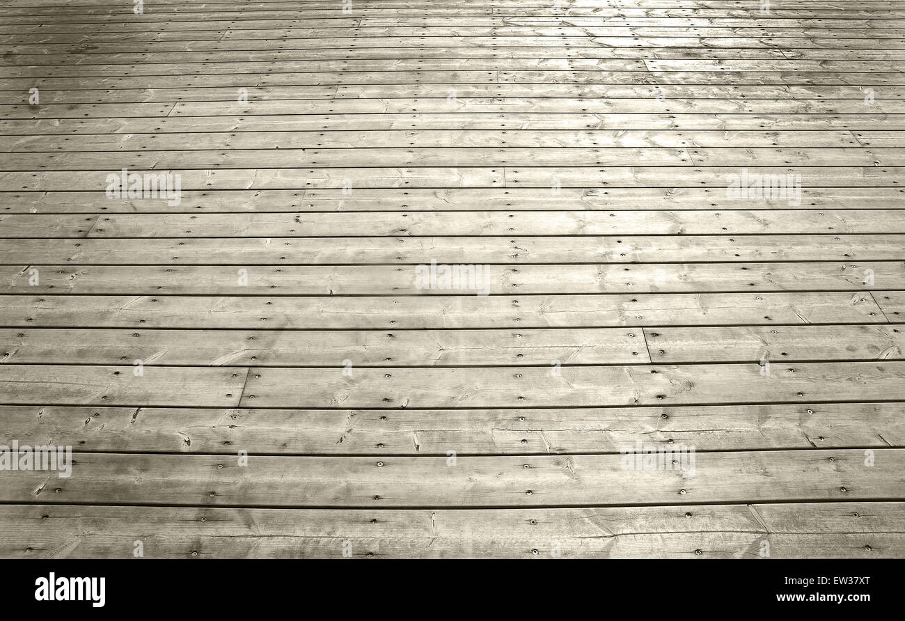 Wood background texture from boardwalk in sunshine Stock Photo - Alamy