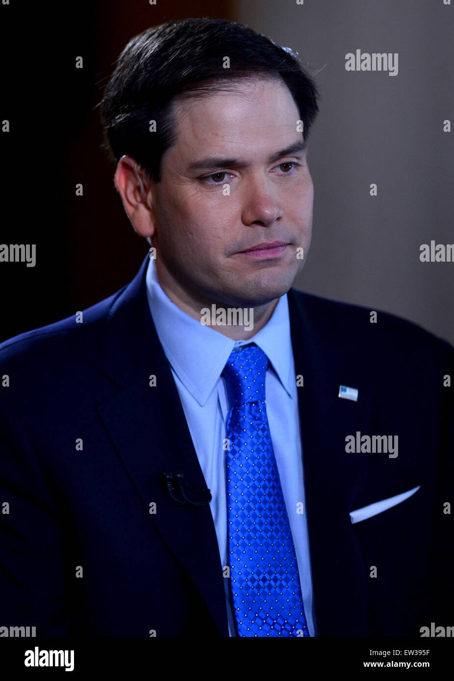 Republican Florida U.S. Senator Marco Rubio speaks as he announces his ...