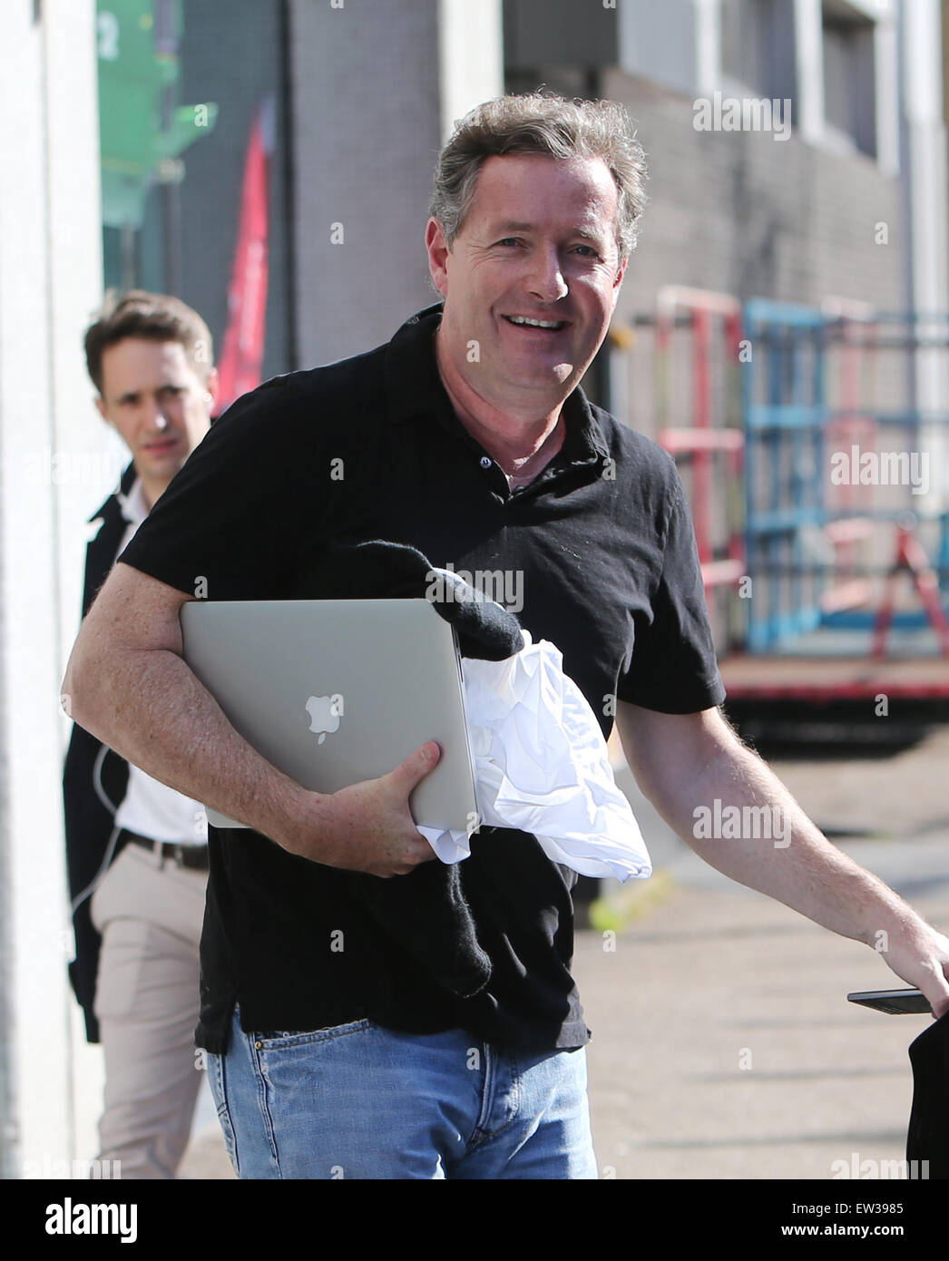 Piers Morgan outside ITV Studios Featuring: Piers Morgan Where: London ...