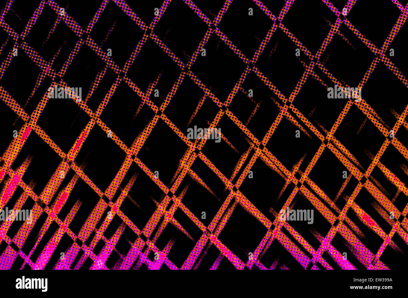 Black frame orange space hi-res stock photography and images - Alamy
