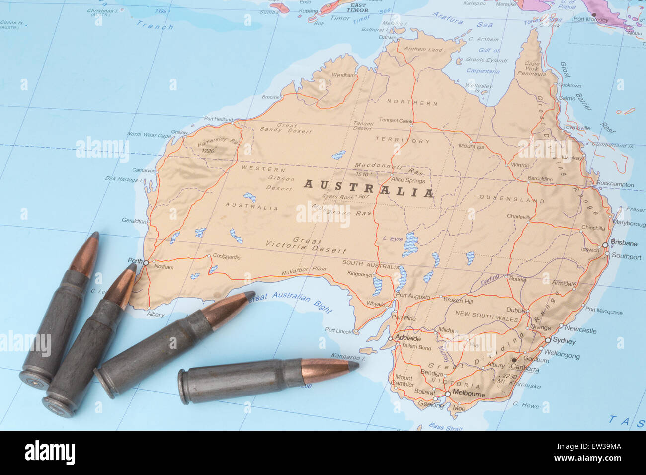 Danger earth map hi-res stock photography and images - Alamy