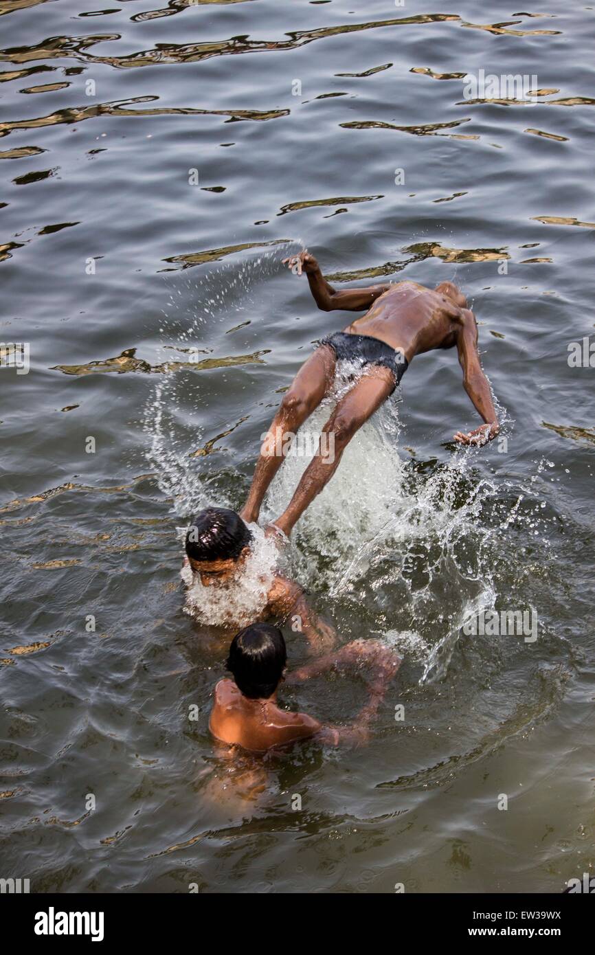 2015 indian heat wave hi-res stock photography and images - Alamy