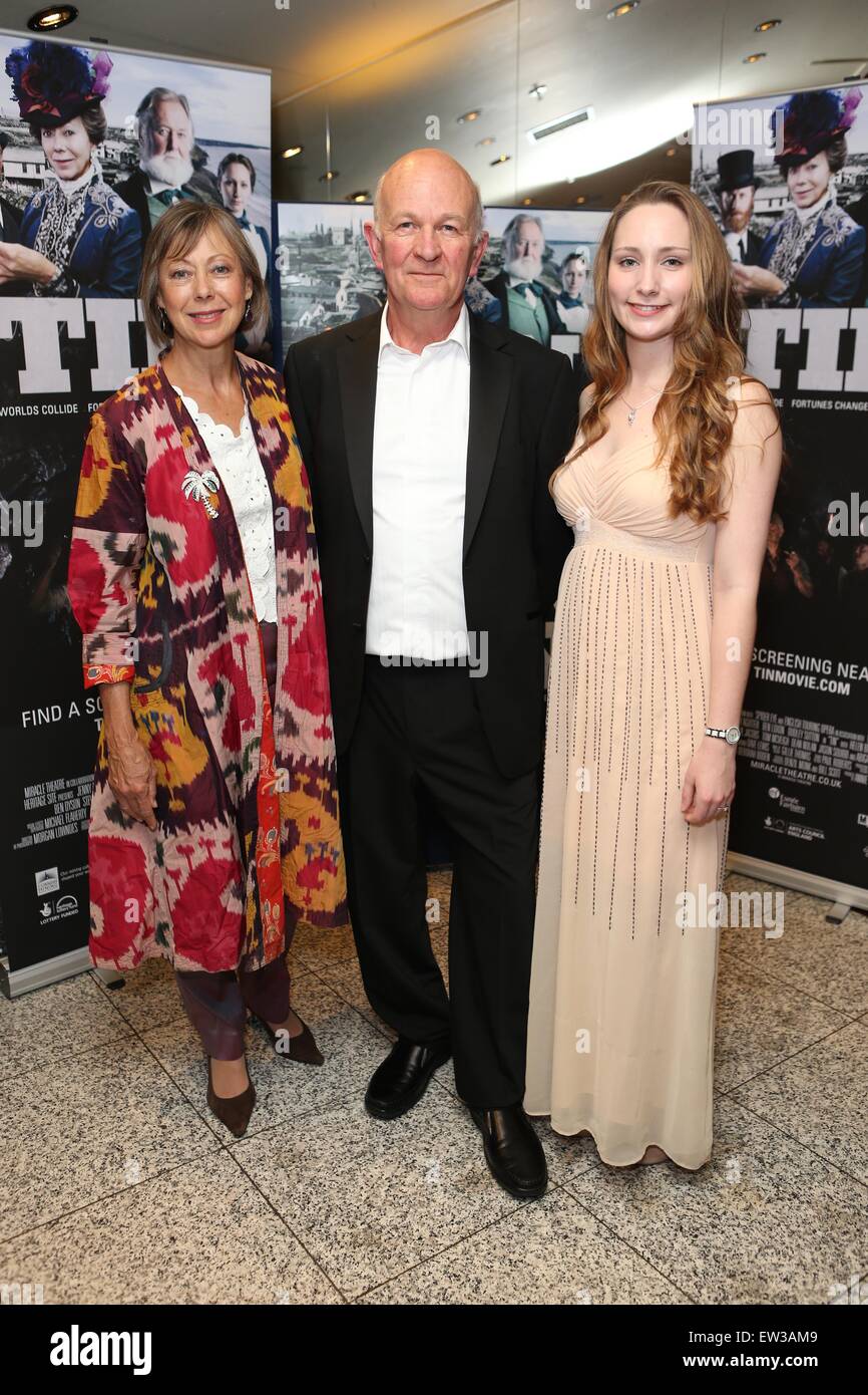 Guests attend Tin Premiere at the Empire, Leicester Square, London ...