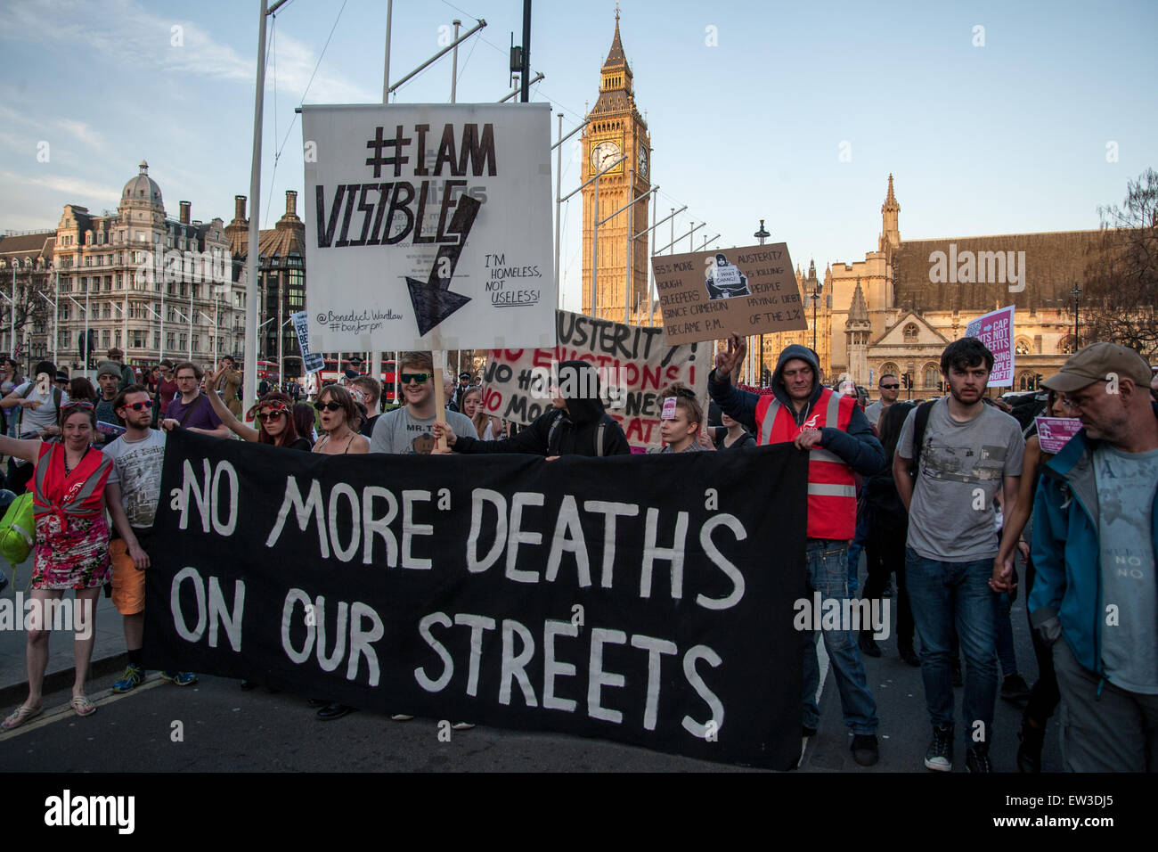 Hundreds of protesters marched through Central London to protest ...