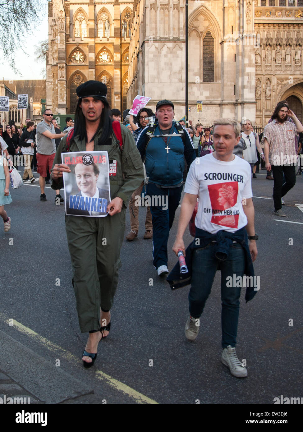 Hundreds of protesters marched through Central London to protest ...