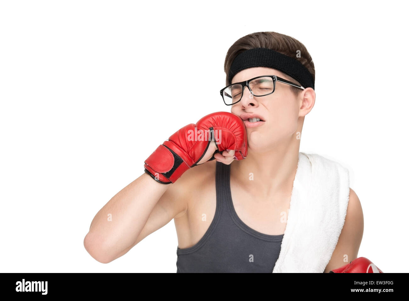 Loser boxer hi-res stock photography and images - Alamy