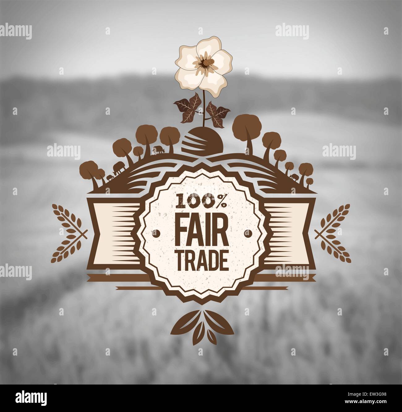 Digitally generated Fair Trade vector Stock Vector Image & Art - Alamy