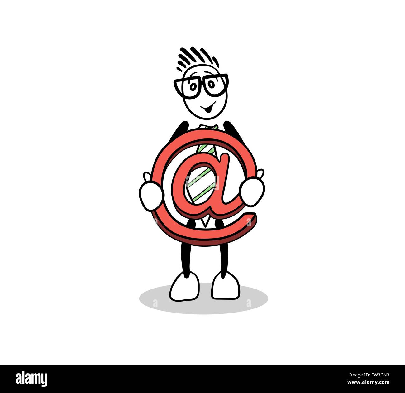 Cartoon showing Cut Out Stock Images & Pictures - Alamy