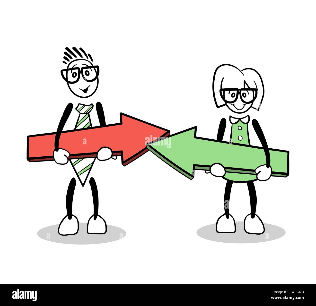 Cute cartoons hi-res stock photography and images - Alamy