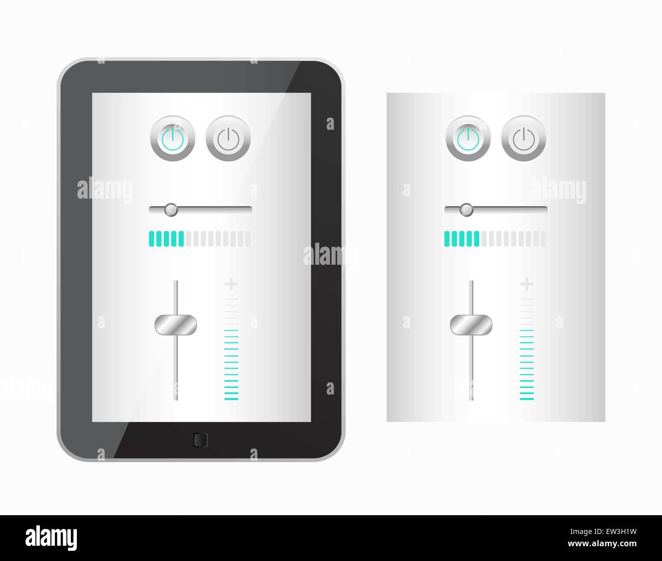 Digital interface generated Stock Vector Images - Alamy