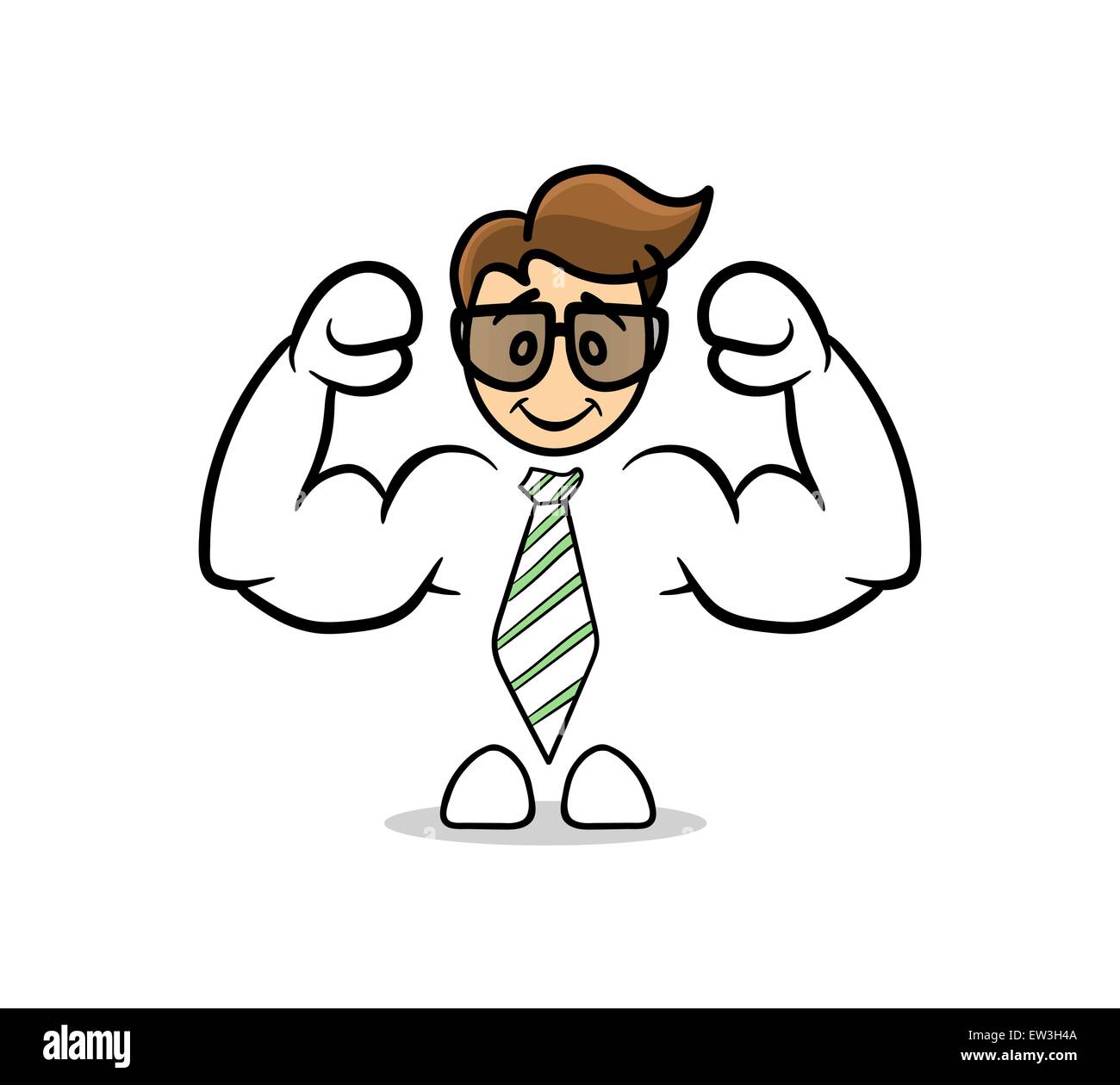 Big arms Stock Vector Images - Alamy
