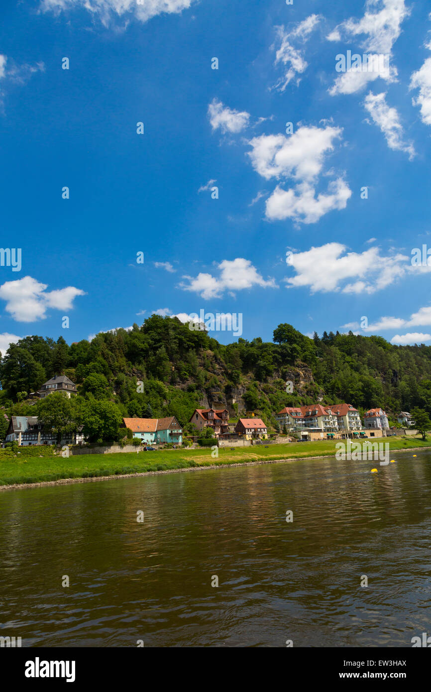 Landscape in Rathen,Saxony,Germany Stock Photo - Alamy