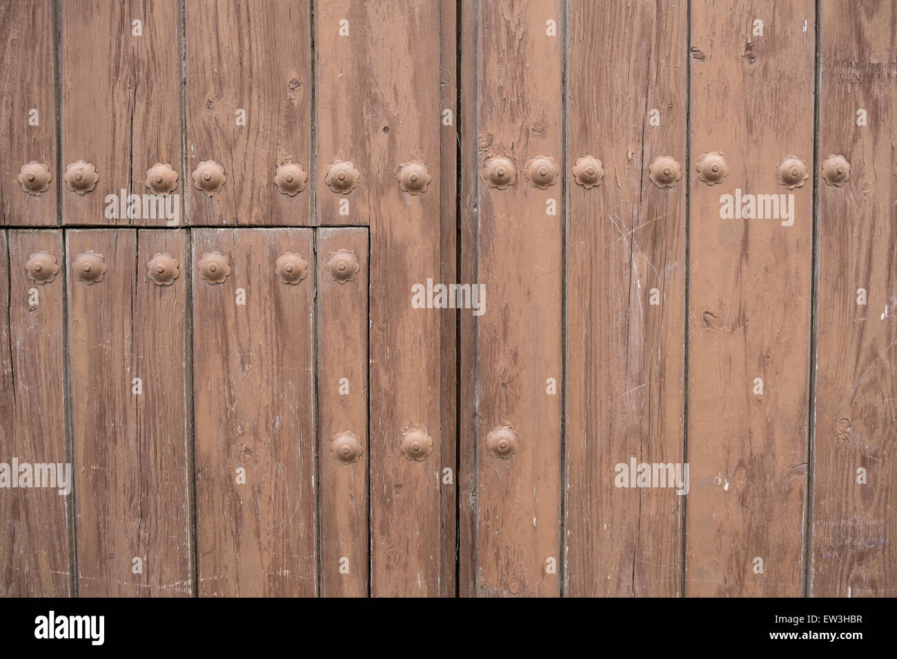 Riveted wood planks hi-res stock photography and images - Alamy