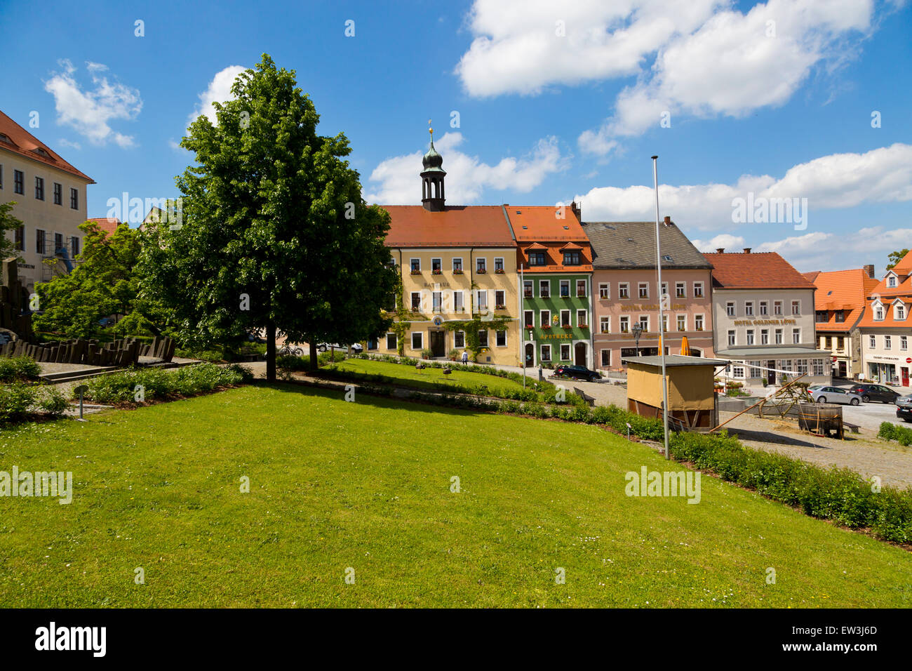 Town Hall of Stolpen, Saxony, Germany Stock Photo - Alamy