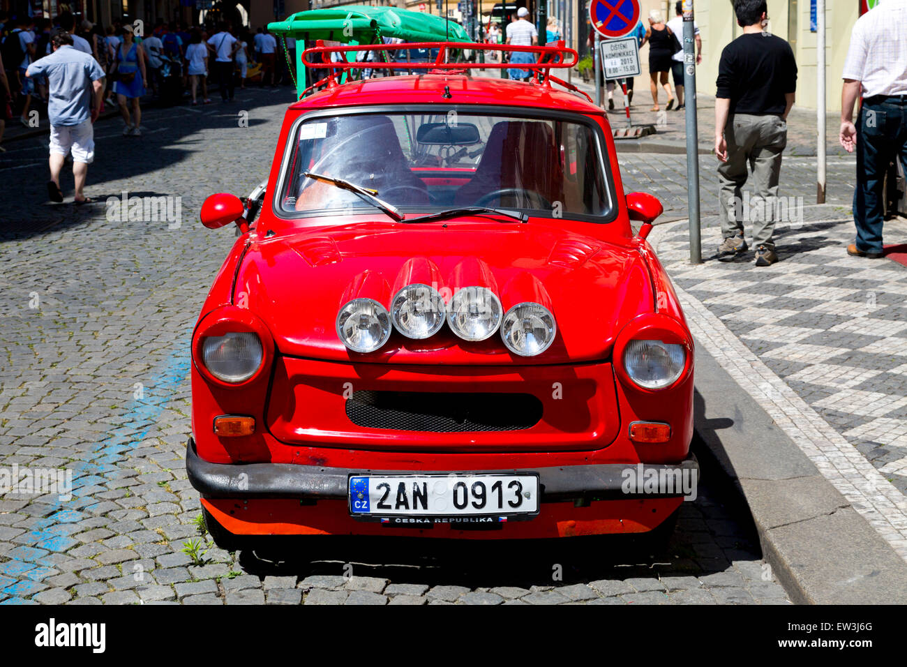 Trabbi in prague czechia hi-res stock photography and images - Alamy