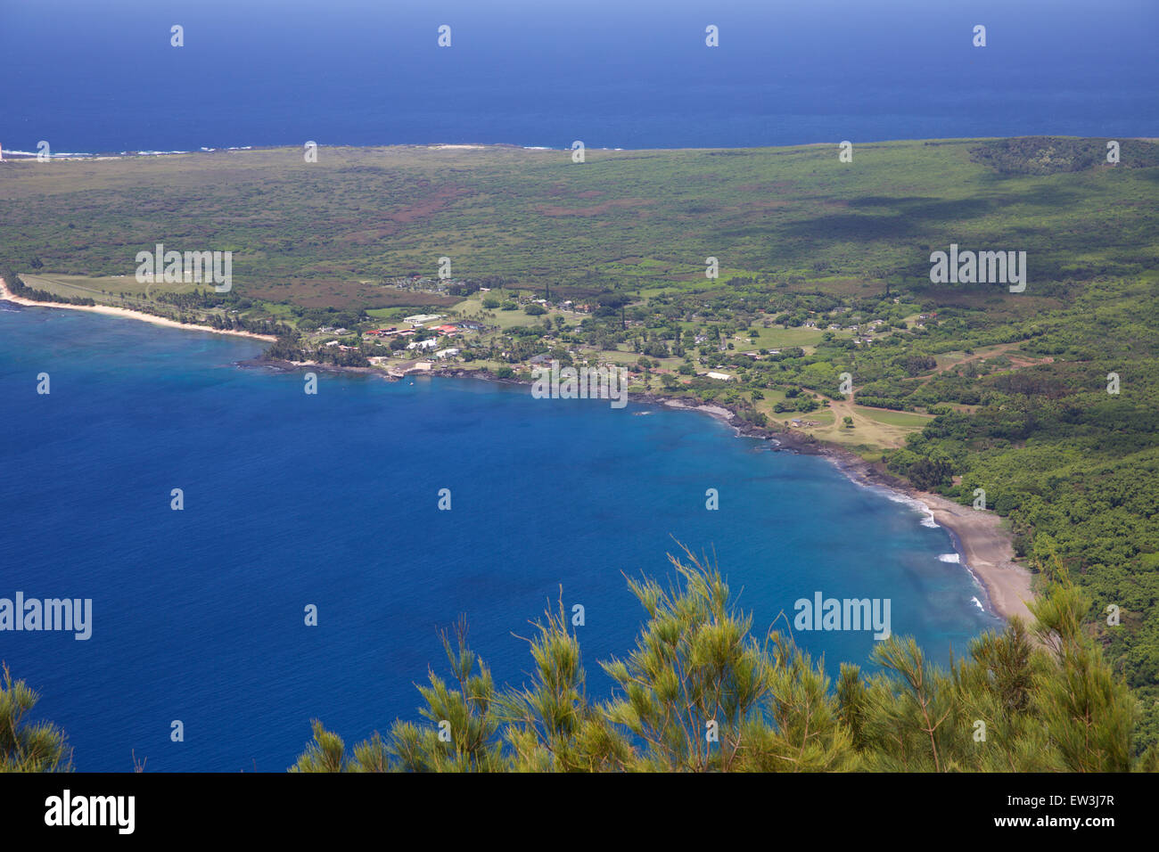Kalaupapa peninsula, Molokai, Hawaii Stock Photo - Alamy