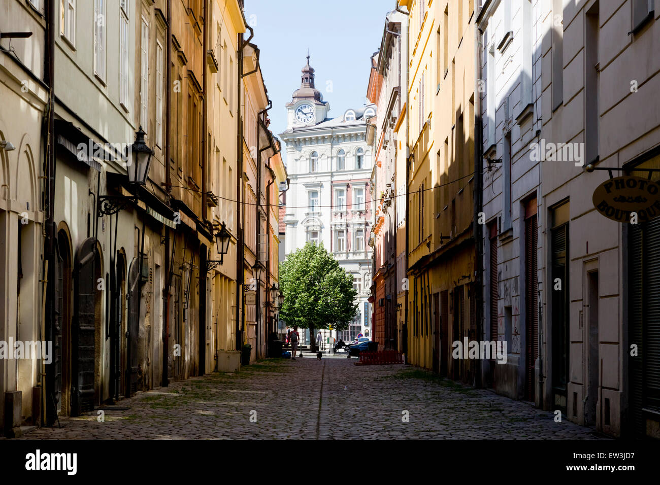 Typical street old european hi-res stock photography and images - Alamy