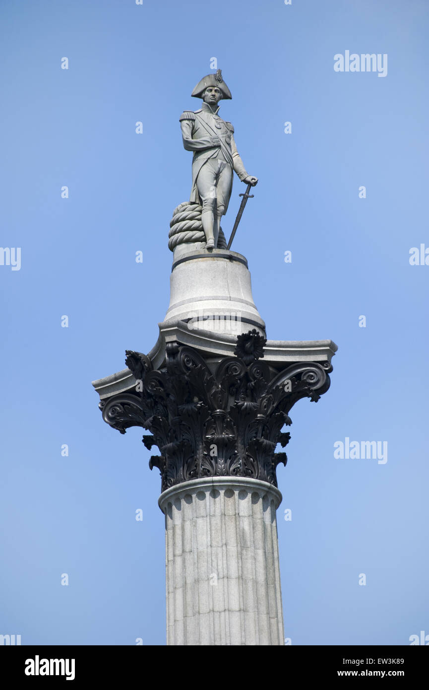Monument to Admiral Horatio Nelson, Nelson's Column, Trafalger Square ...