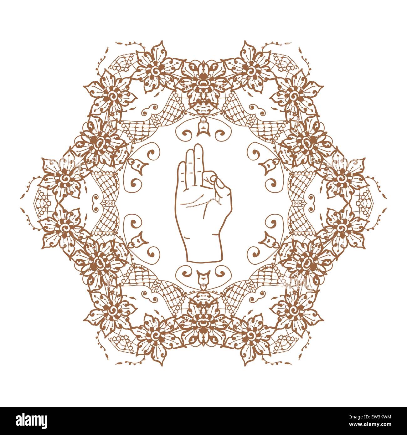 Element yoga mudra hands Stock Vector Image & Art - Alamy