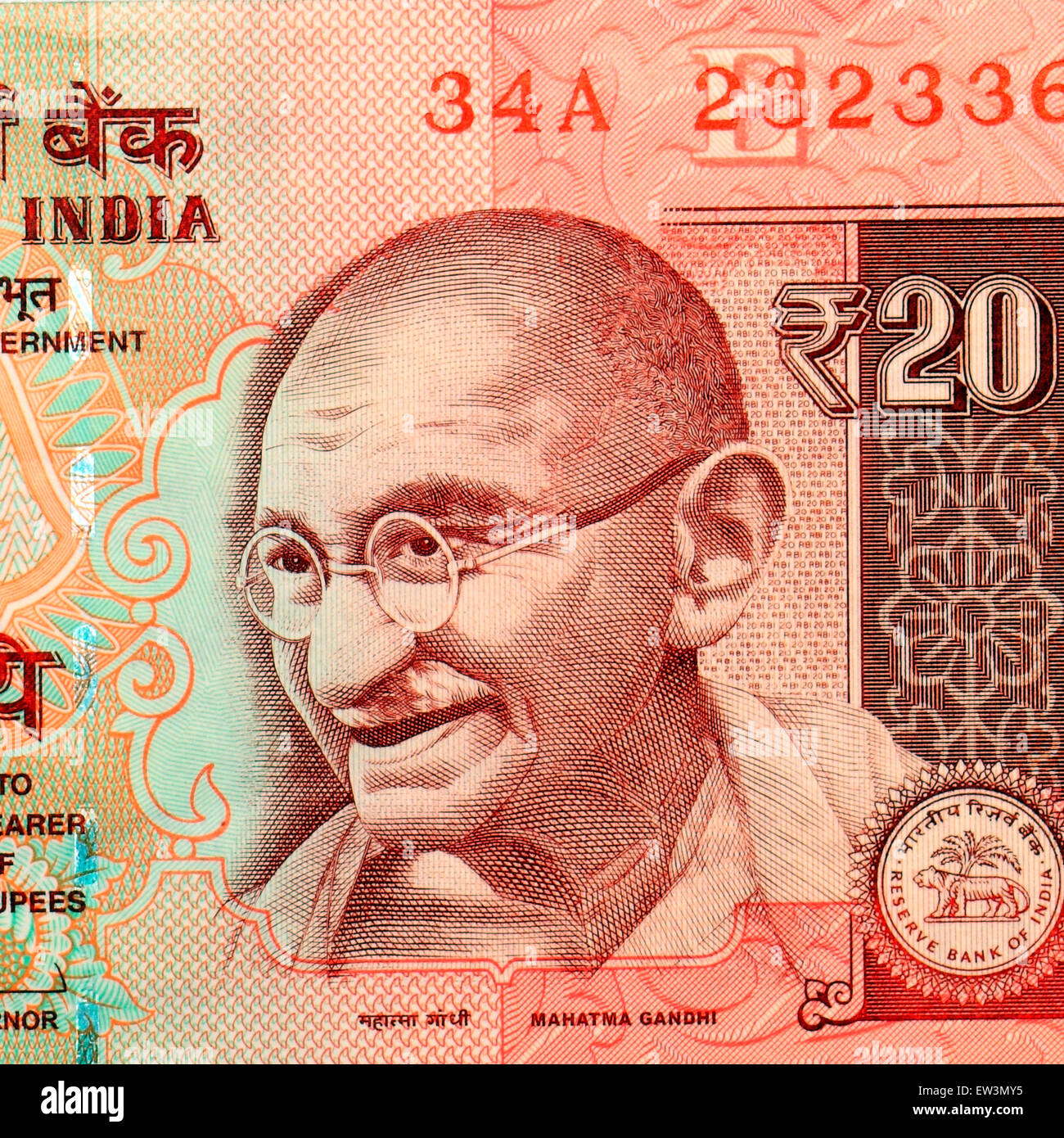20 Rupee Note High Resolution Stock Photography and Images - Alamy