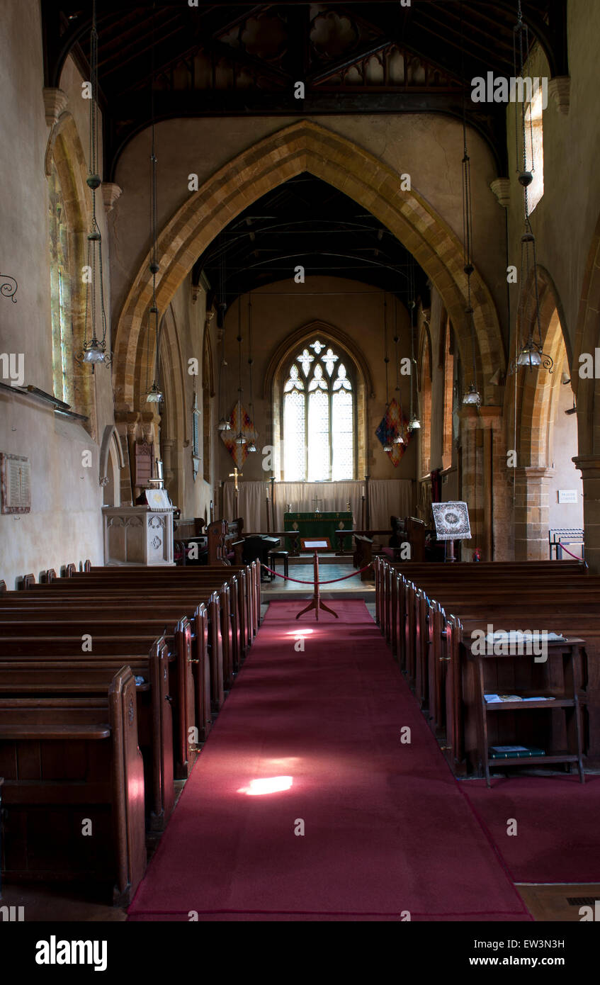St Mary the Virgin Church, East Haddon, Northamptonshire, England, UK ...