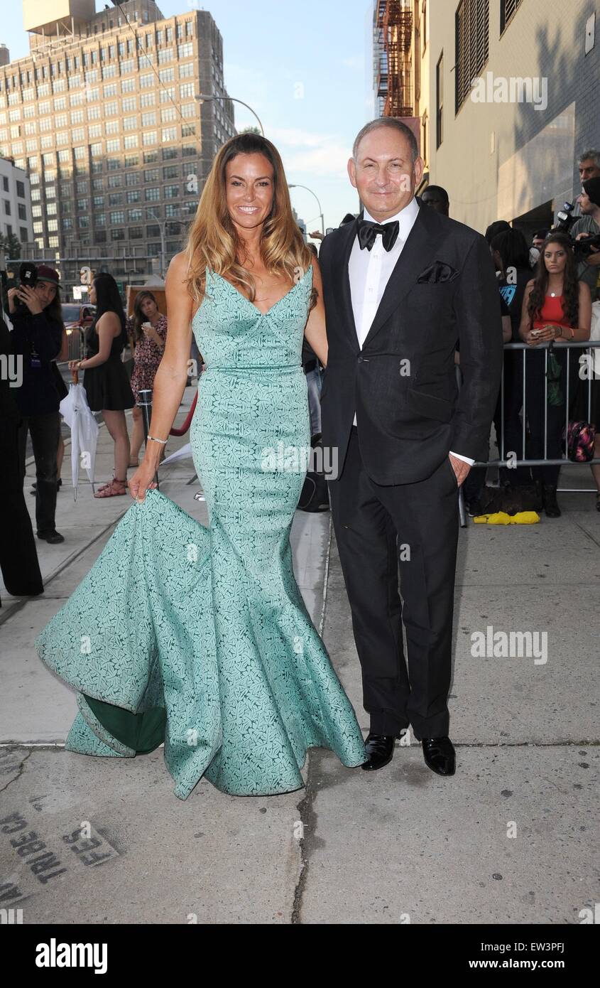 New York, NY, USA. 16th June, 2015. Kelly Bensimon, John Dempsey at ...