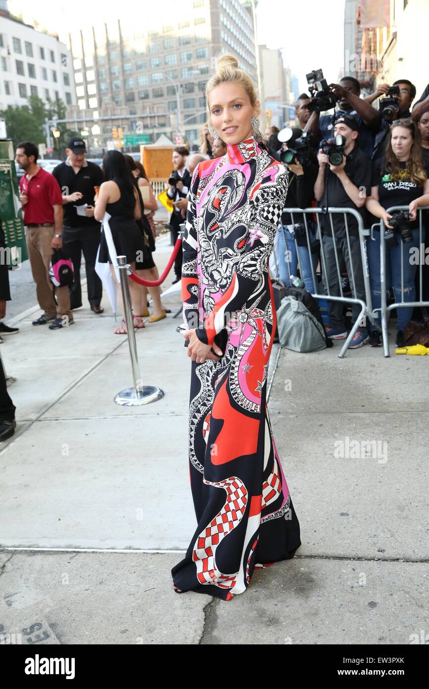 New York, NY, USA. 16th June, 2015. Anja Rubik at arrivals for 2015 ...