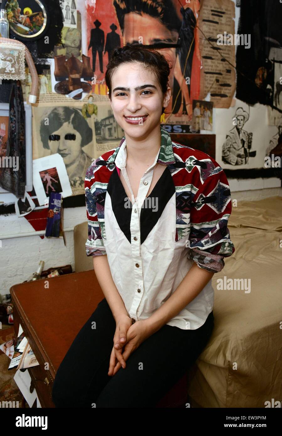 New York, NY, USA. 16th June, 2015. Annie Fox at a public appearance ...