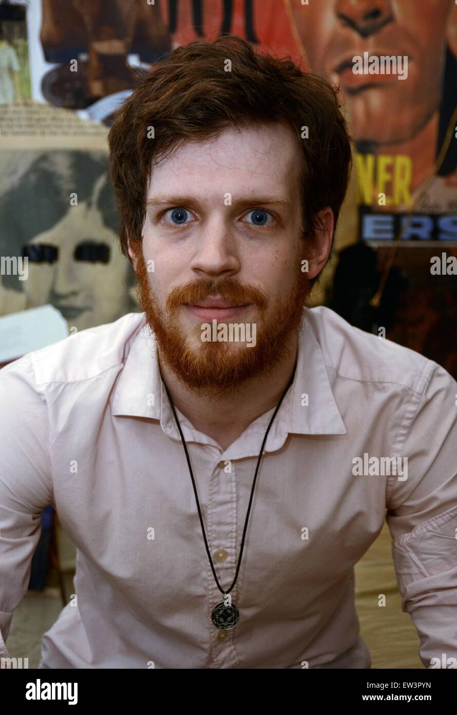 New York, NY, USA. 16th June, 2015. David Andrew Laws at a public ...