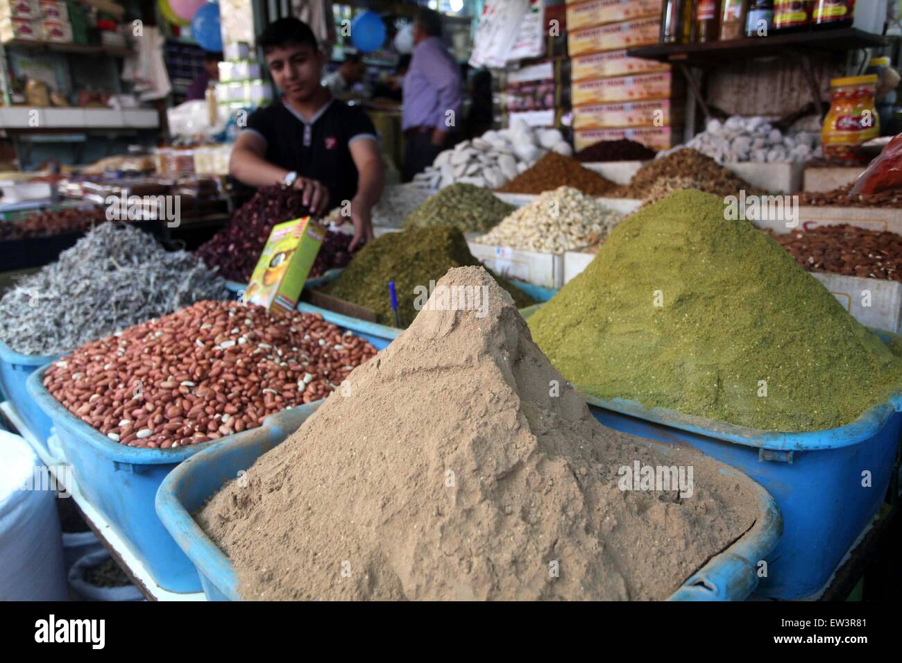 Gaza City, Gaza Strip, Palestinian Territory. 17th June, 2015. A ...