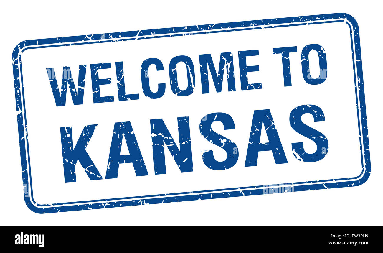 Welcome To Kansas Sign Stock Photos & Welcome To Kansas Sign Stock ...