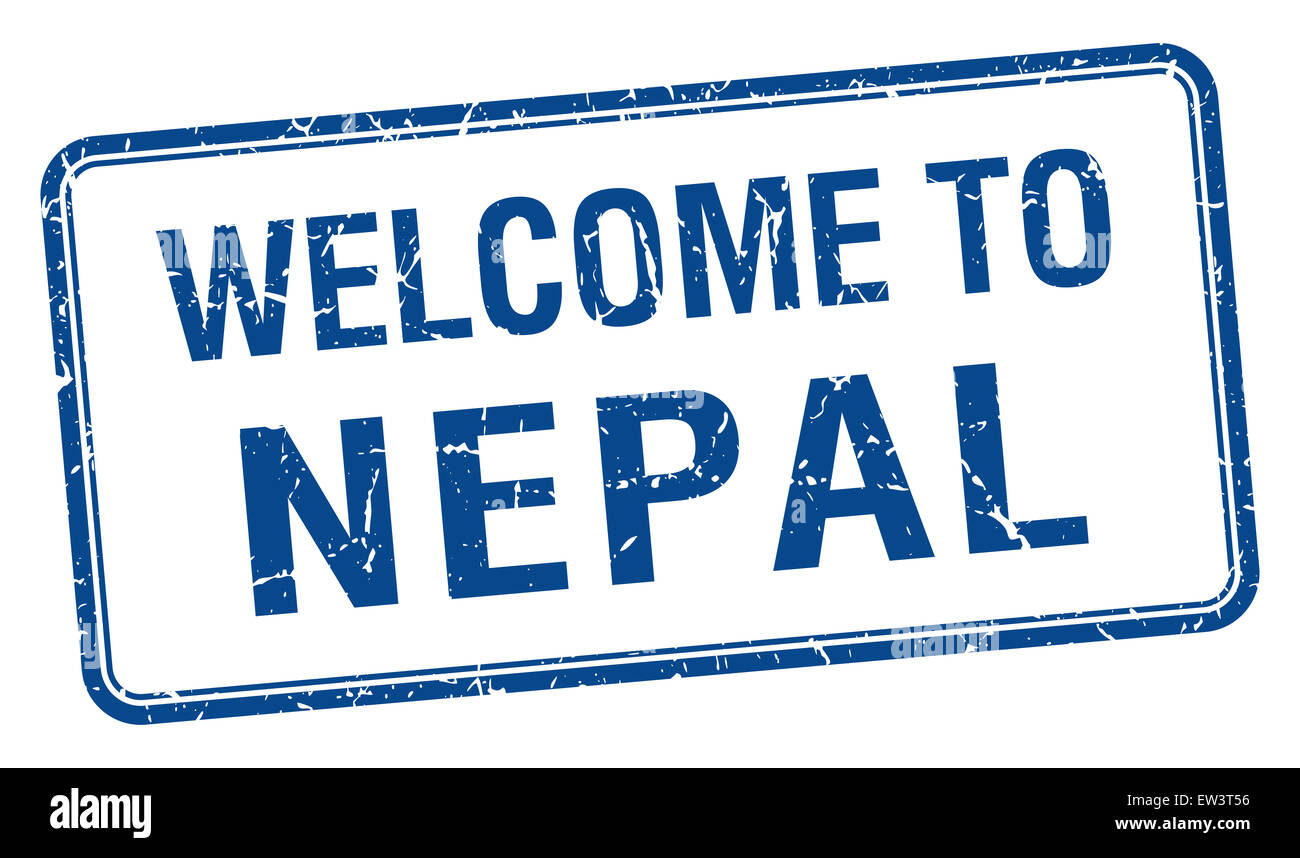 Welcome to nepal Cut Out Stock Images & Pictures - Alamy