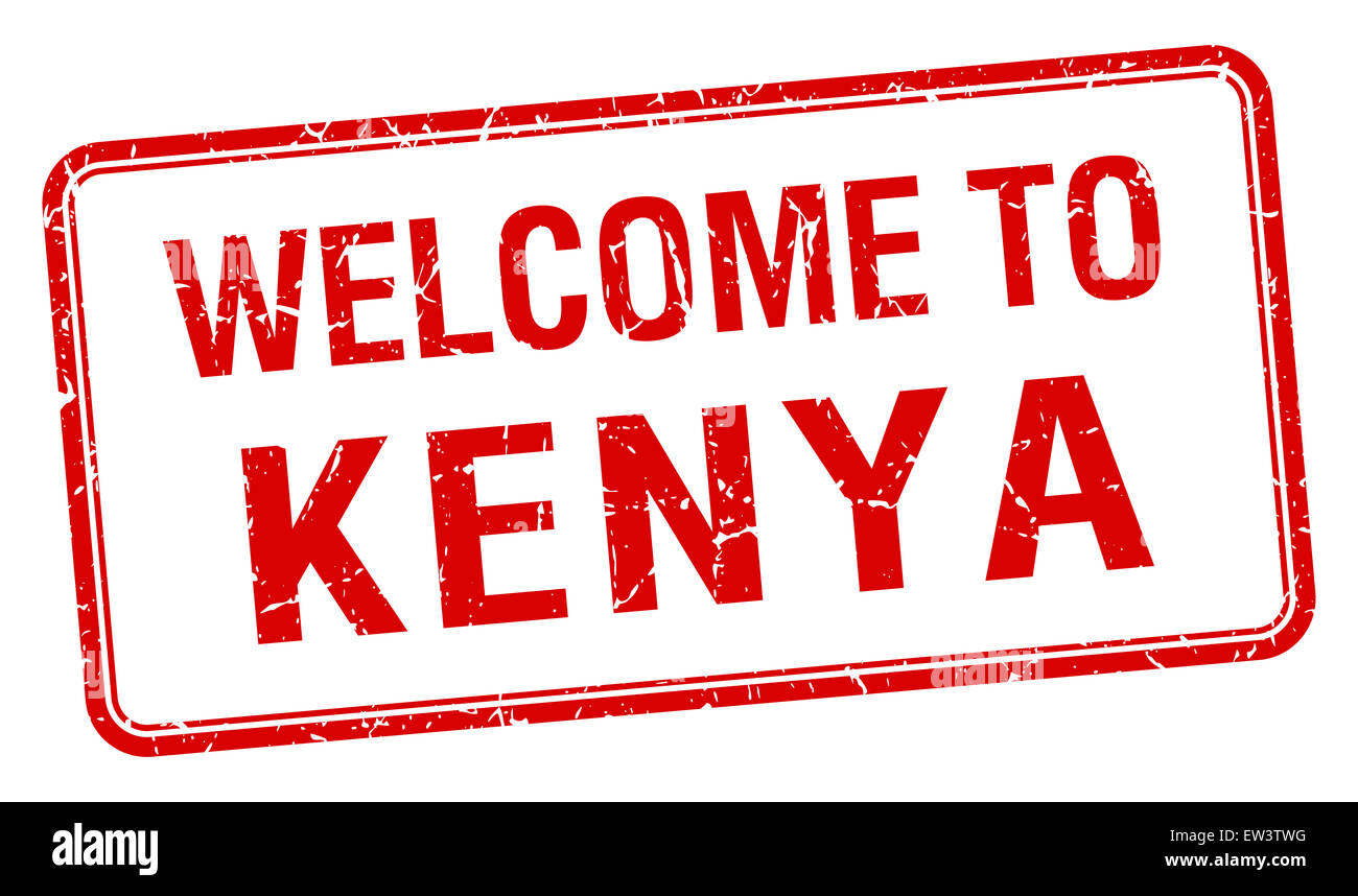 Welcome to kenya Cut Out Stock Images & Pictures - Alamy