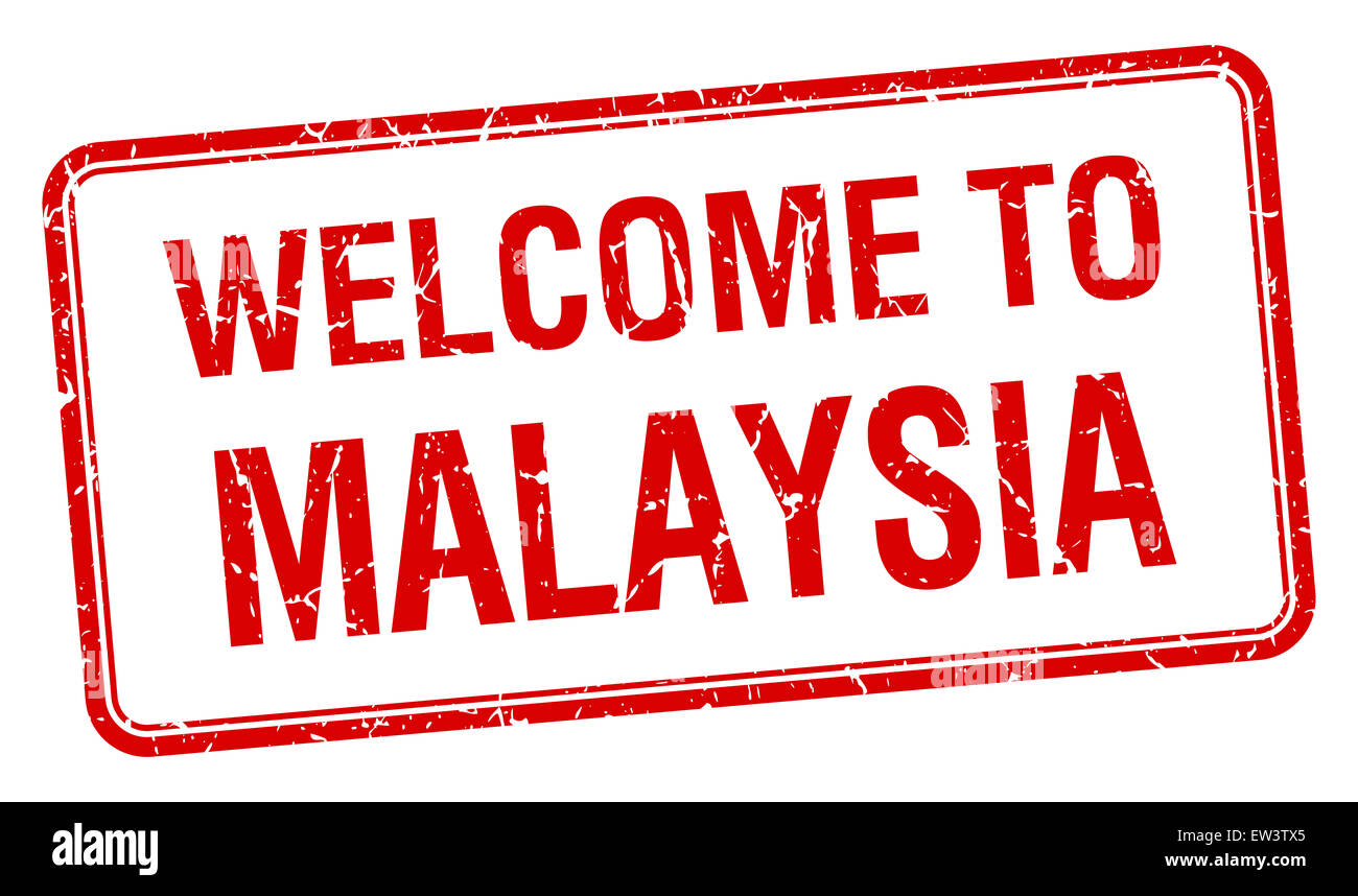 Welcome malaysia Cut Out Stock Images & Pictures - Alamy