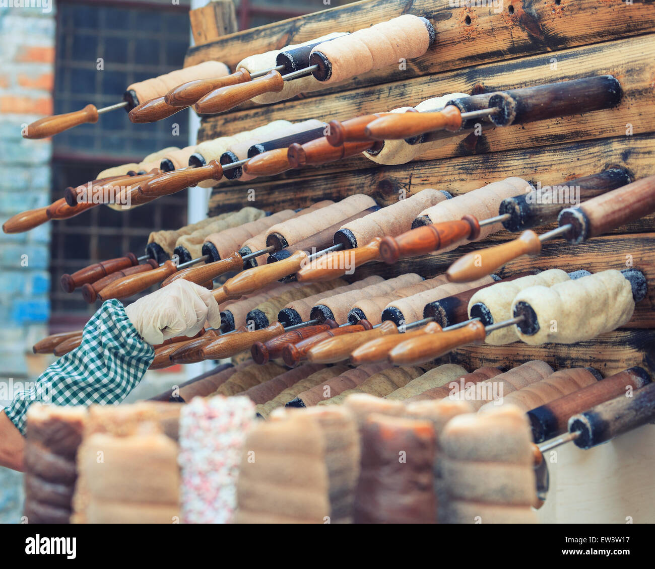 Chimney cake hi-res stock photography and images - Alamy