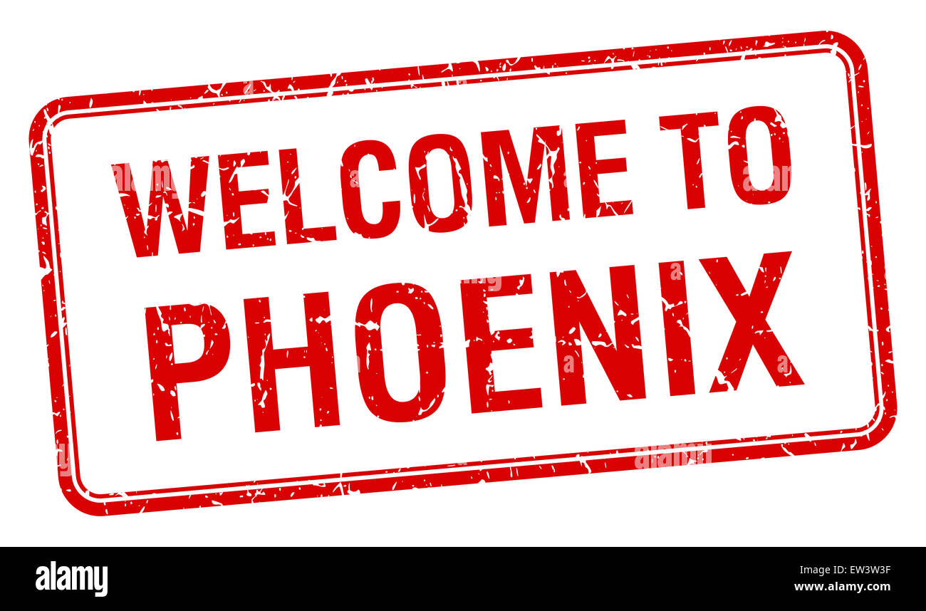 Welcome to phoenix sign hi-res stock photography and images - Alamy