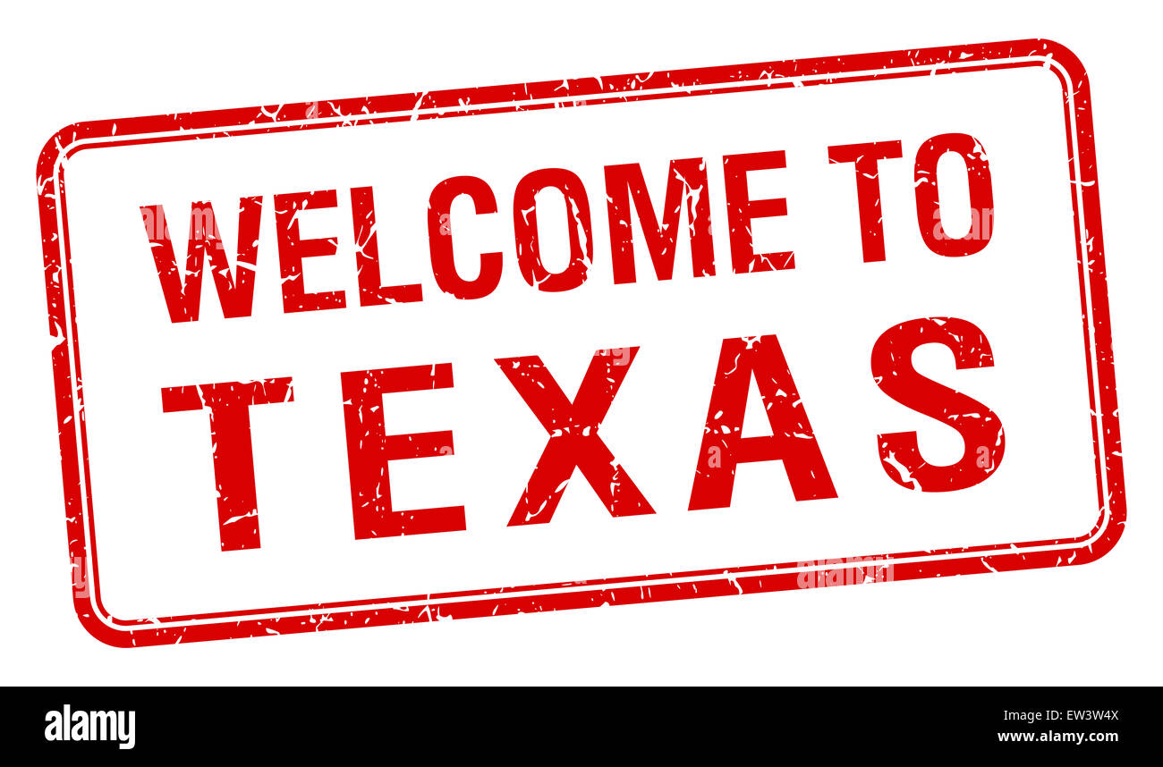 Welcome texas sign Cut Out Stock Images & Pictures - Alamy