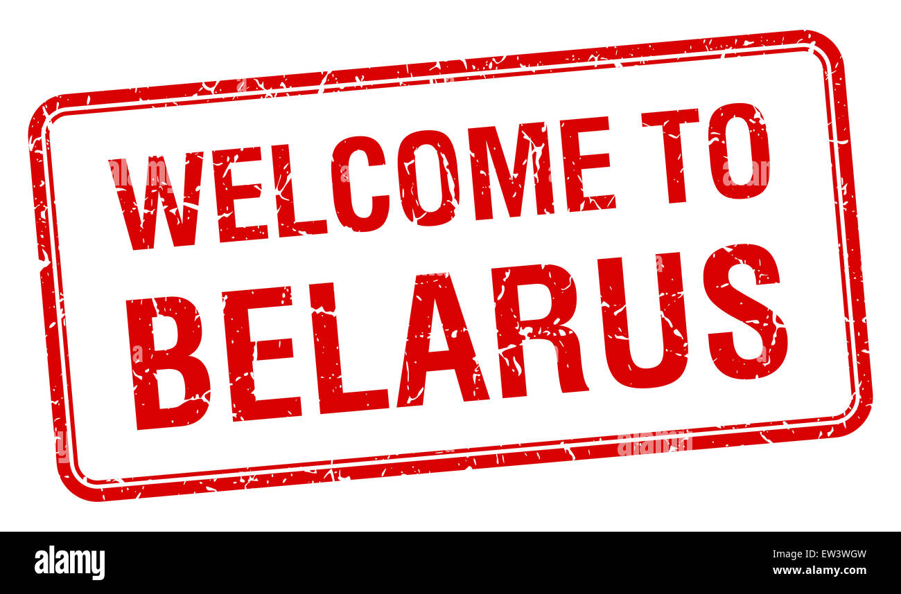 Welcome to belarus sign hi-res stock photography and images - Alamy