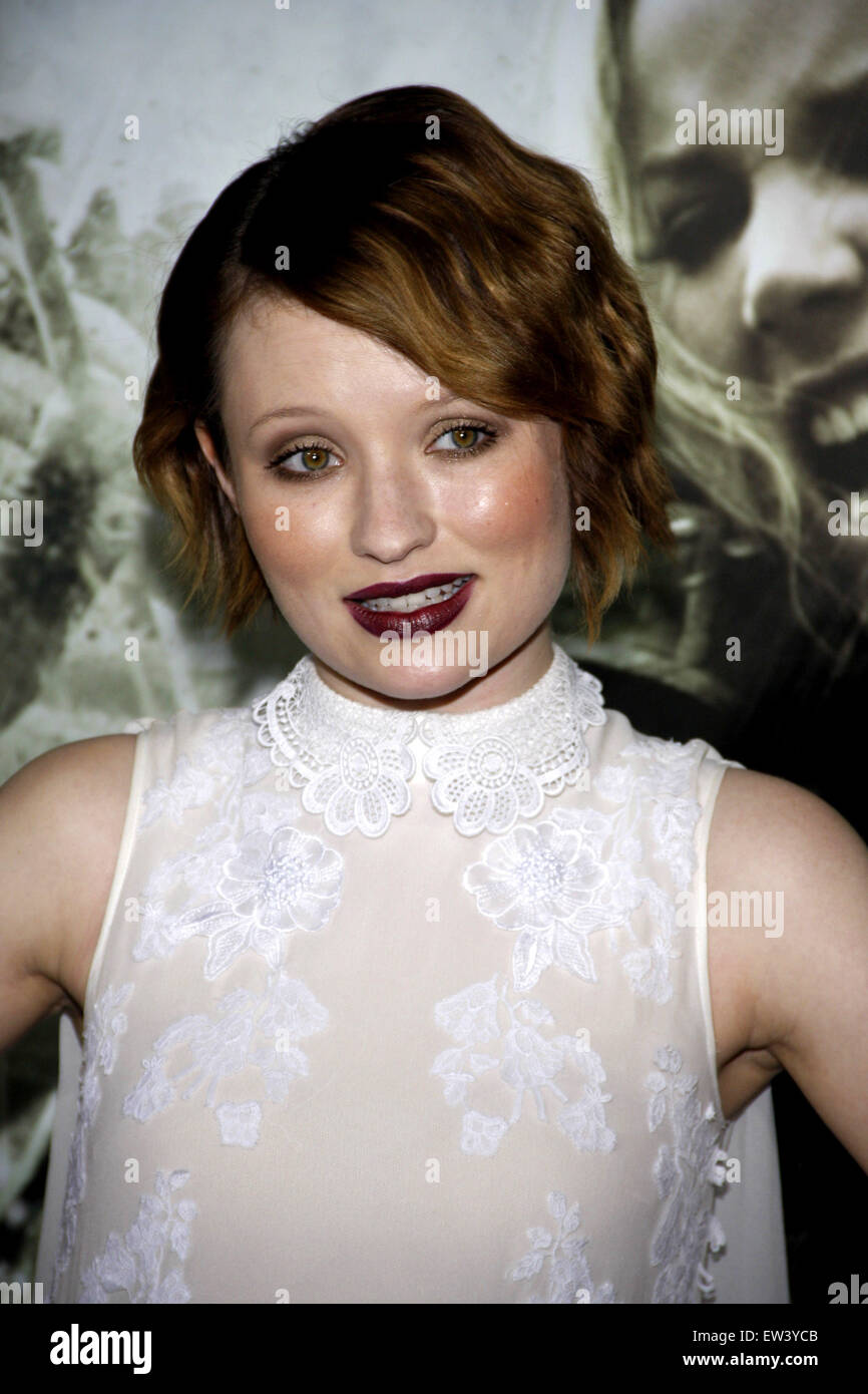 Emily Browning at the Los Angeles premiere of 'Sucker Punch' held at ...
