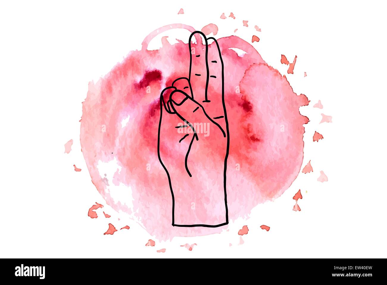 Element yoga mudra hands Stock Vector Image & Art - Alamy