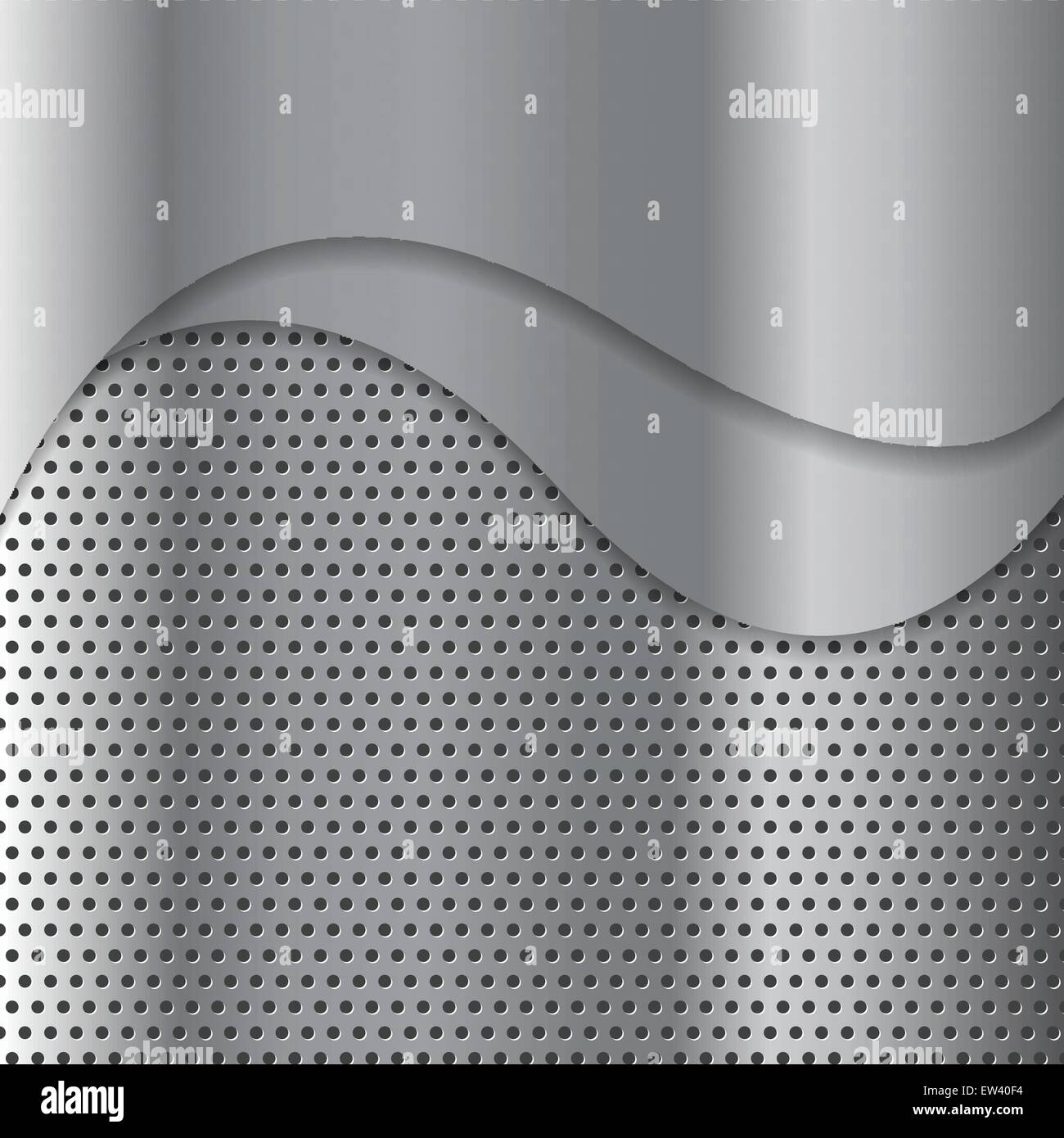 Abstract metallic texture background with wave. Vector design Stock ...