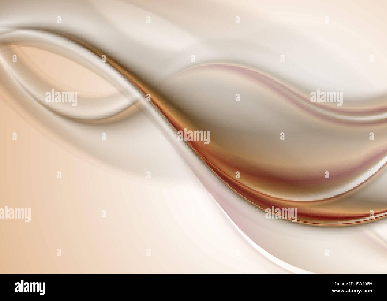 Abstract elegant smooth waves background. Vector design Stock Vector ...