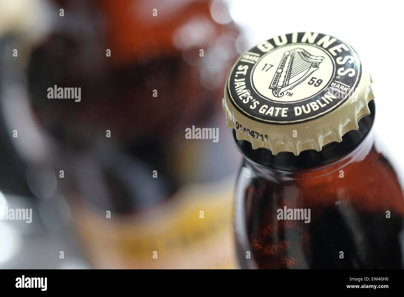 guinness irish stout beer bottle Stock Photo - Alamy