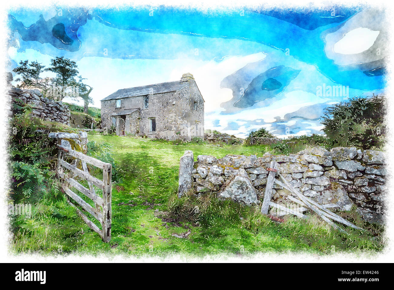 Cottage cornwall moors hi-res stock photography and images - Alamy