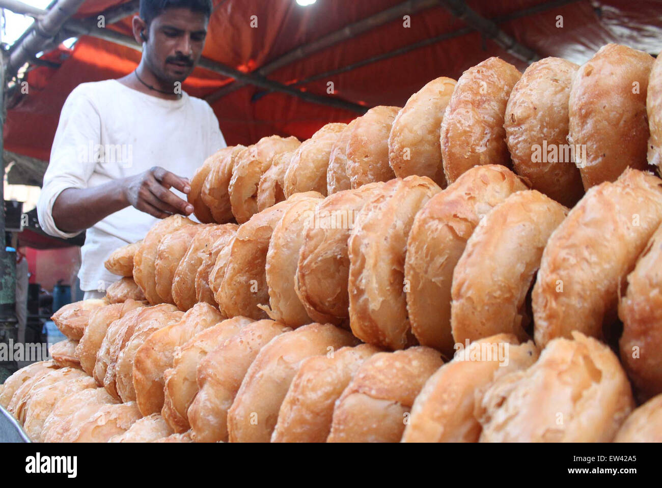 “Khajla” a traditional meal used with milk during holy month of Ramzan ...